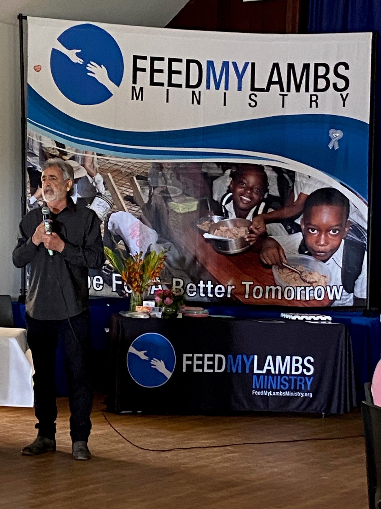 If you teach a man to fish..." - Feed My Lambs Ministry